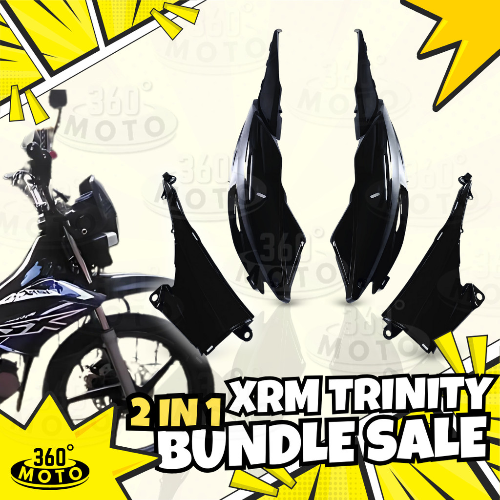 XRM TRINITY BODY COVER PLUS SIDE PANEL BUNDLE FOR ALL AROUND PROTECTION ...