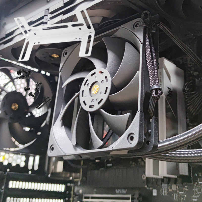 JCAAAP Universal Desktop Computer Cooling Expanding Holder Gaming PC ...