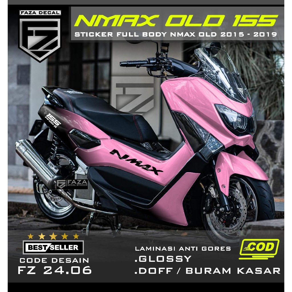 Latest Gradation Nmax 155 old full body Sticker Decal - Nmax old full ...
