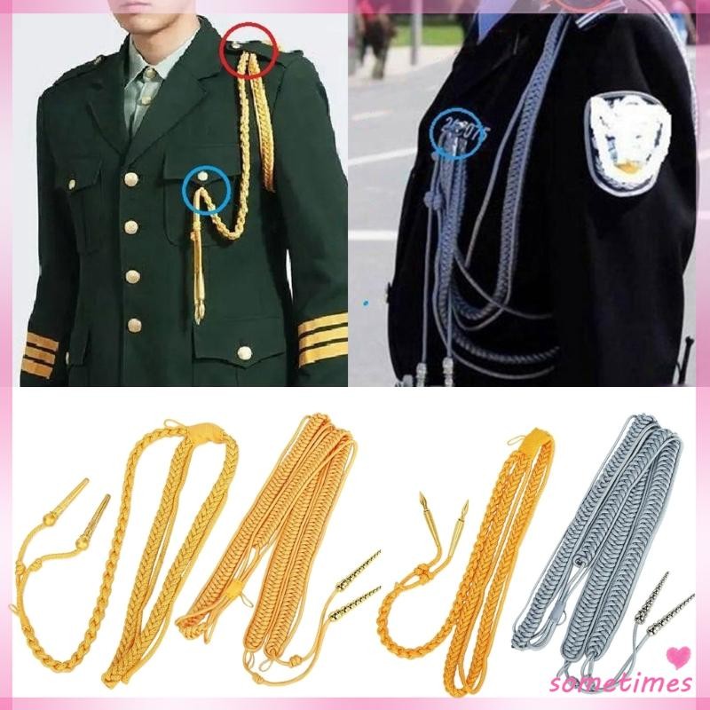 Time Shoulder Epaulets Braid Professional Uniform Epaulet Braids ...
