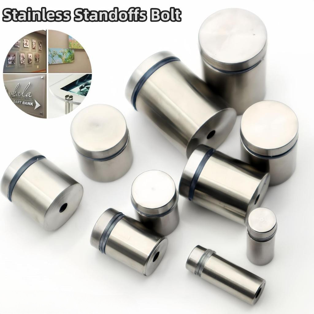 5Pcs Stainless Stand Off Hollow Bolt Mount Advertising Bolt Signage ...