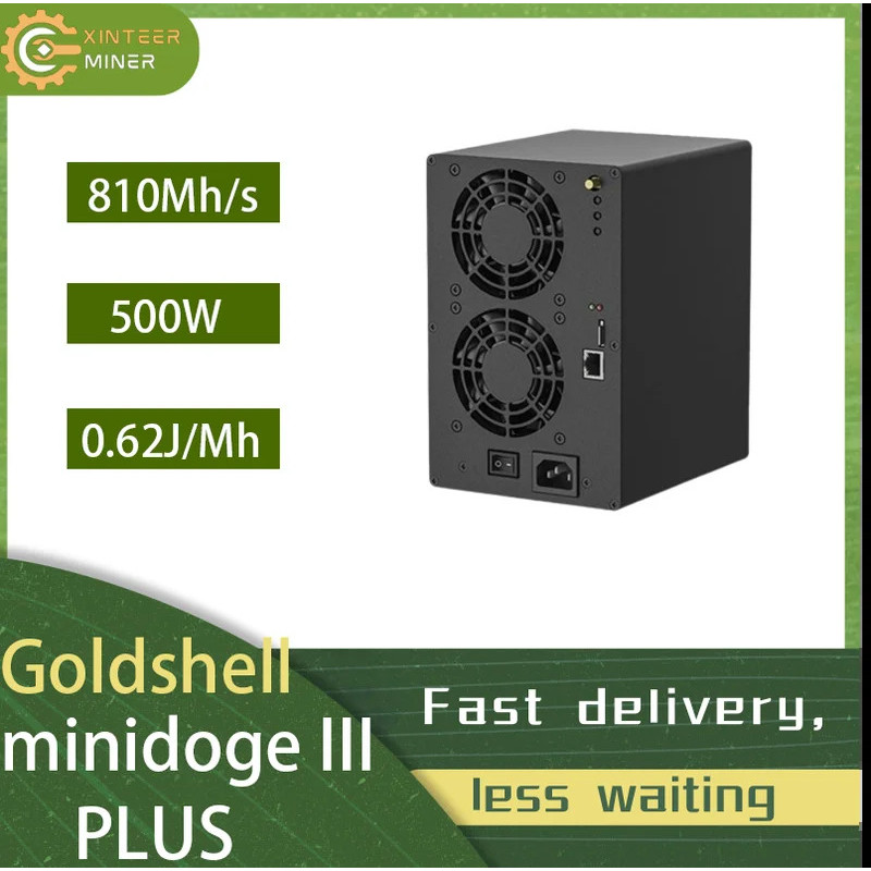 Goldshell MINI DOGE III (PLUS) 810M 700M Doge Coin Litcoin Mining Asic ...
