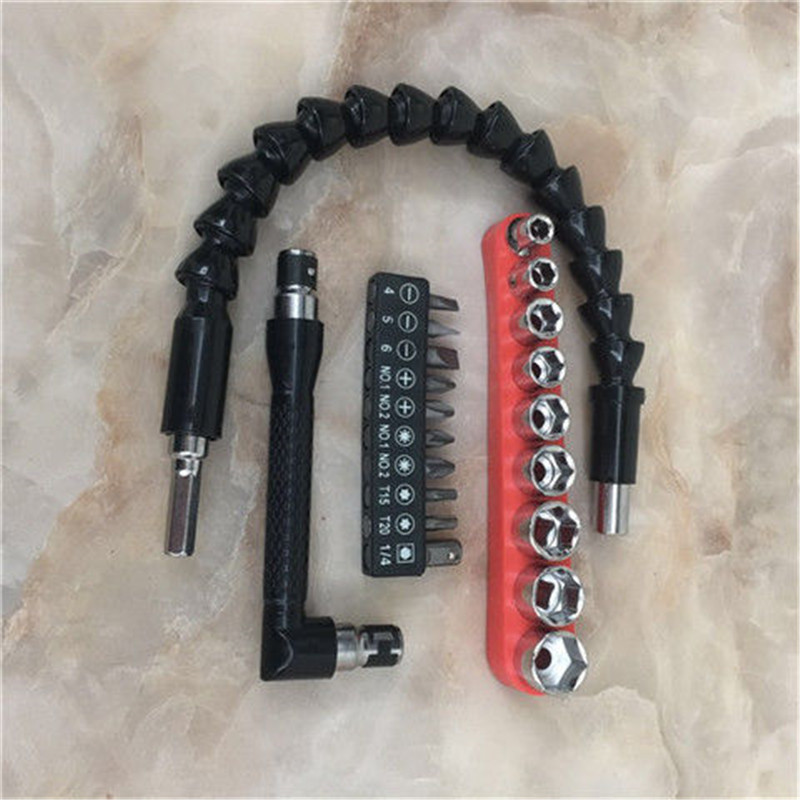 Universal Ratchet Screwdriver L Type Right Angle Wrench Bend Flexible ...