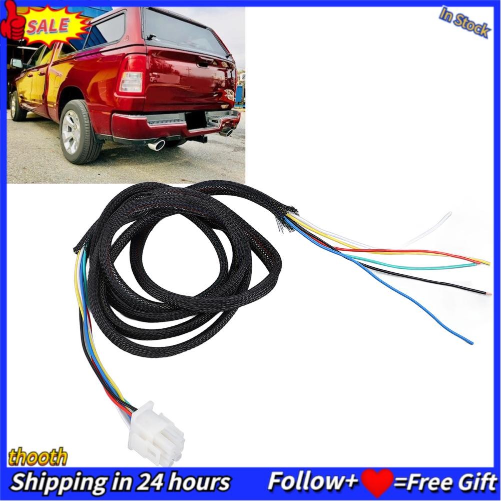 Thooth Camper Cap Wiring Harness Multifunction Truck 6 Pin Plug and ...