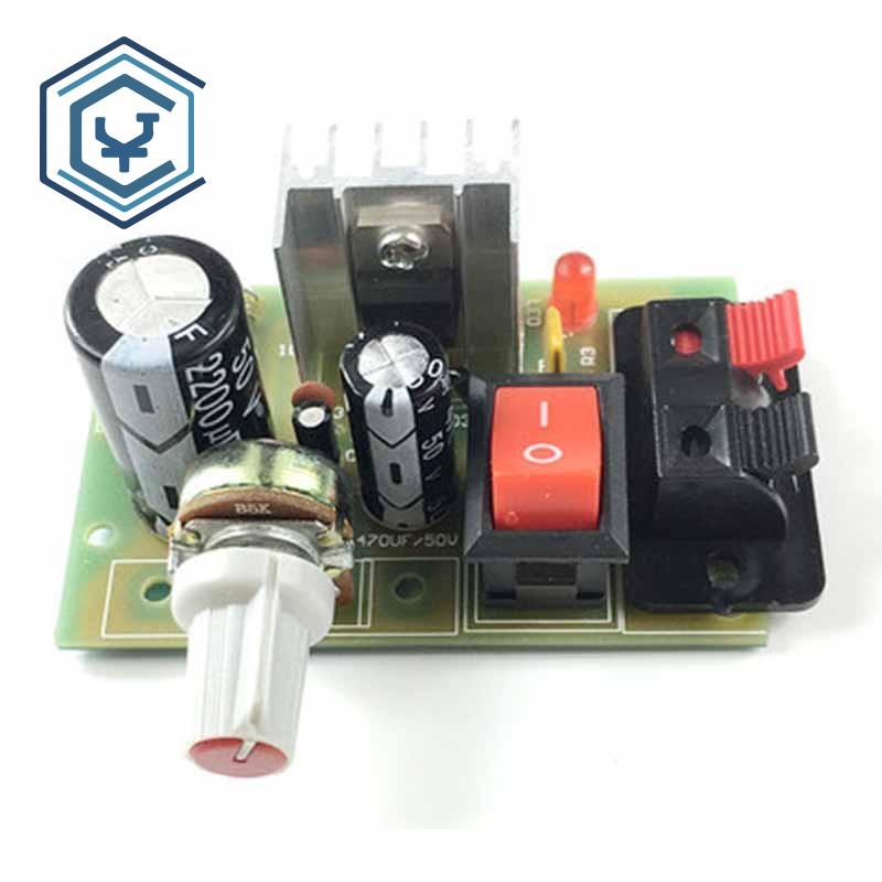 LM317 DC Adjustable Regulated Power Supply Module for Training Welding ...