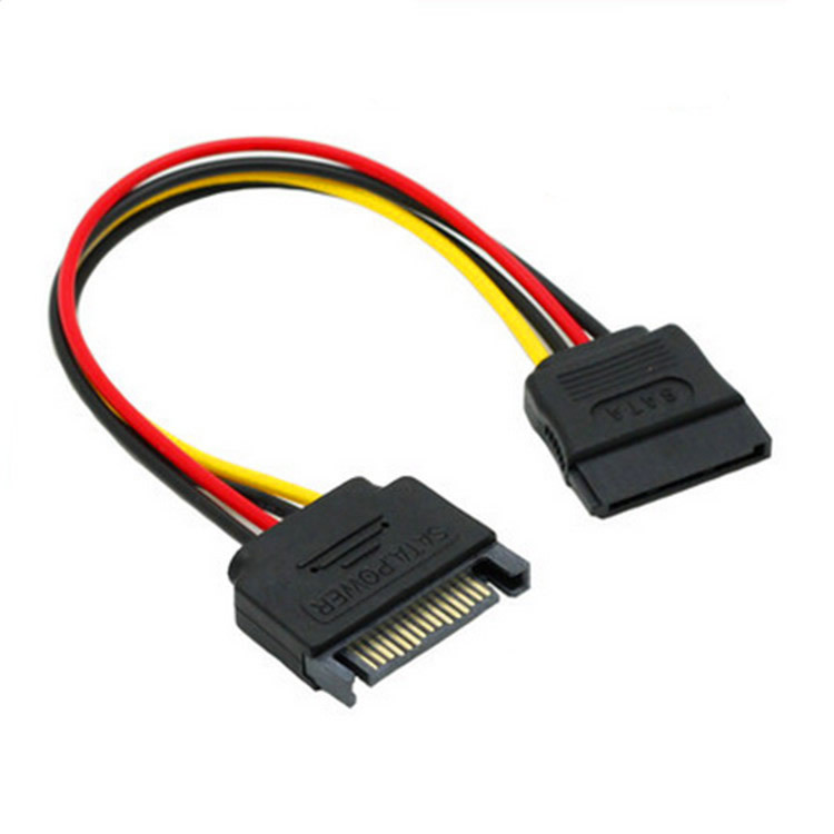 Sata Hard Disk Power Extension Cord 15Pin Serial Port Power Extension ...