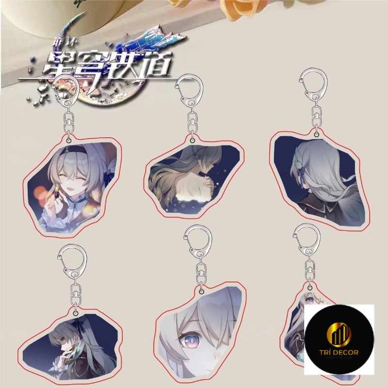Firefly Star Soul Anime Keychain Honkai Star Rail Men Key Chains for ...