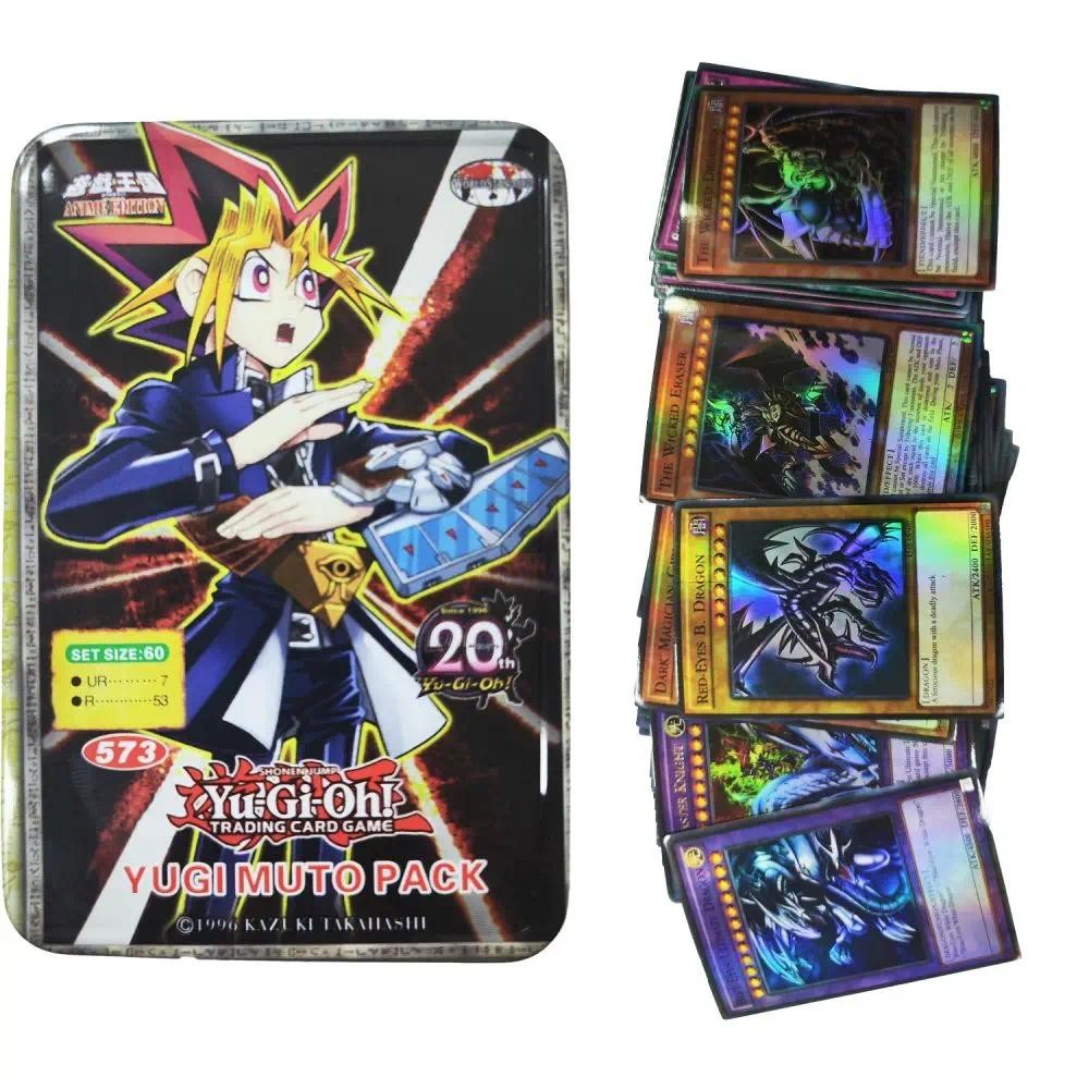 Yu-Gi-Oh Deck 573 YUGI MUTO PACK English Holographic Golden White Dragon Duel Game Collection ...