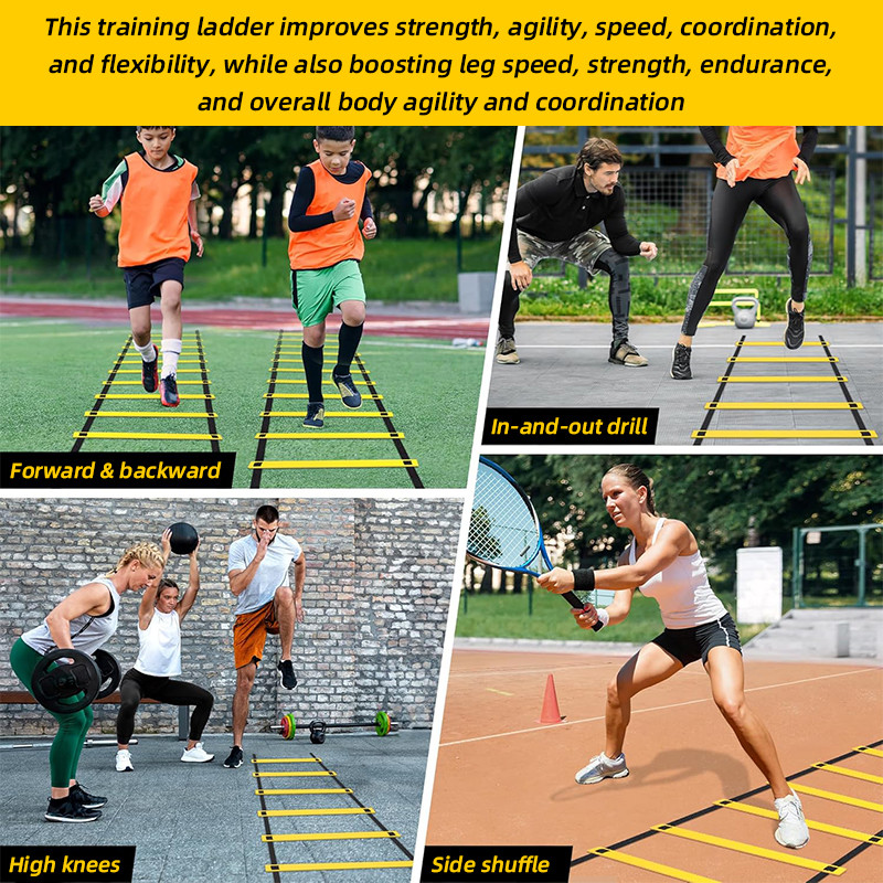 Portable Agility Ladder Speed Ladder Training Football Training Speed ...