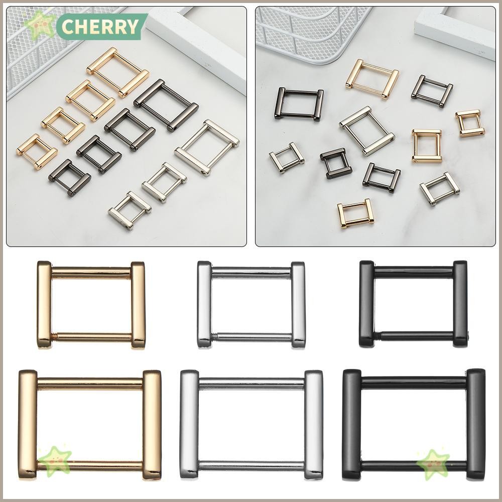 CHERRY DIY Rectangle Rings Buckle Belt Handle Bag Loop Screw Rings ...