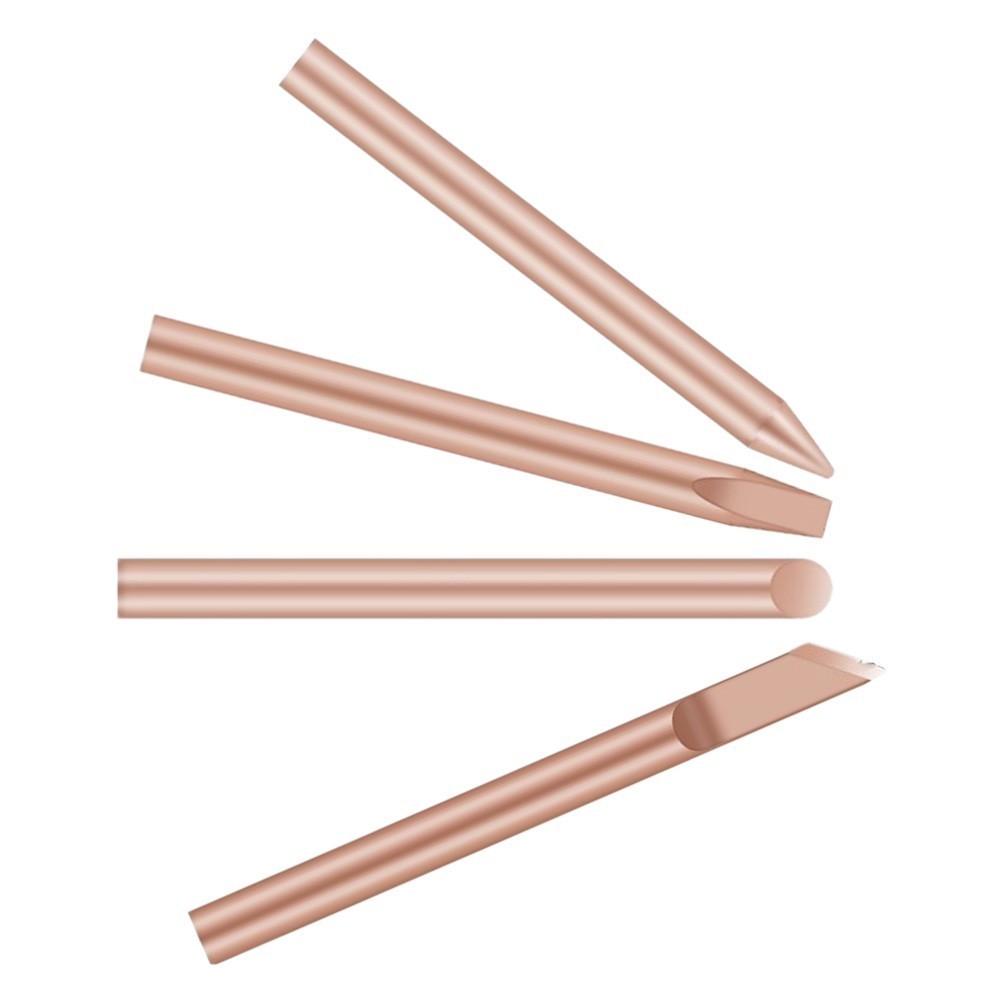 B C D K 60W Soldering Iron Tips Copper Solder Replacement Head Welding ...