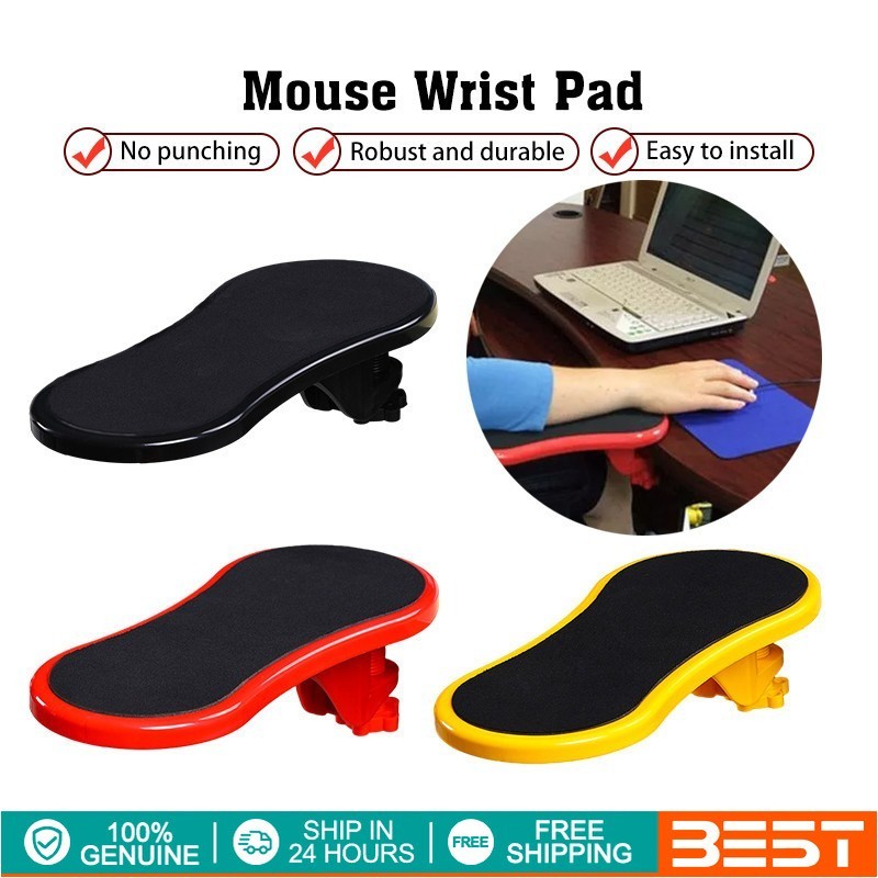 Computer Armrest Pads Swivel Adjustable Support Mouse Pads Desk ...