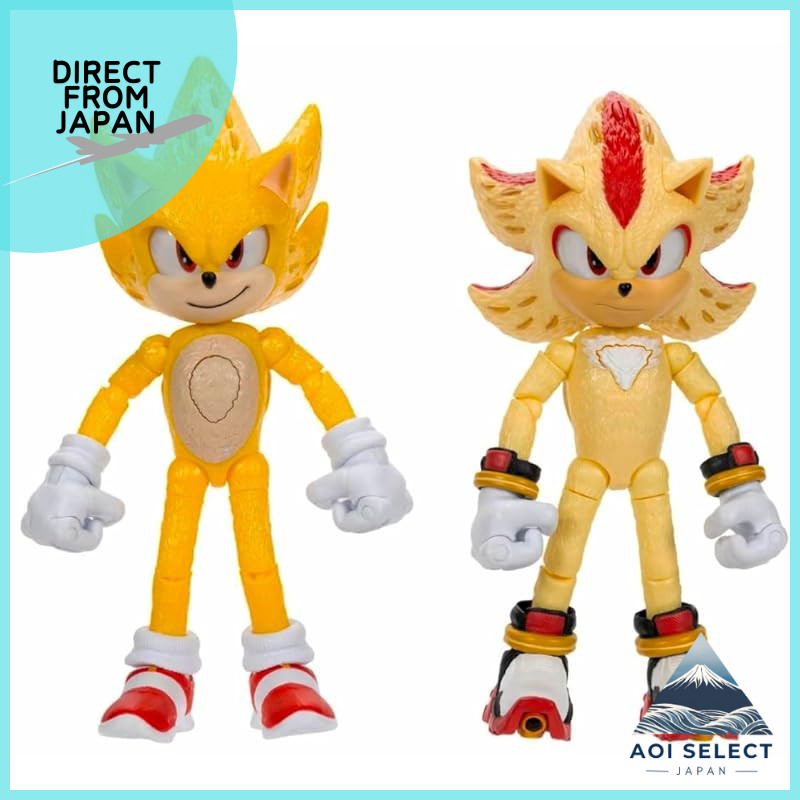 Sonic the Movie 3: Sonic x Shadow Tokyo Mission Jaxx Pacific 5-inch ...