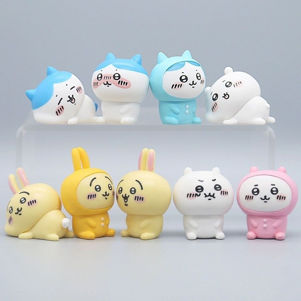 Chiikawa chiikawa Cute Little Eight Ornaments Figure Trendy Play ...
