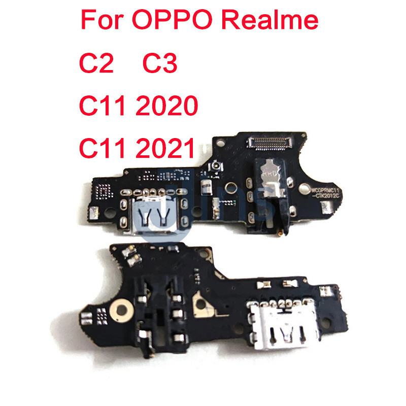 For Oppo Realme C2 C3 C11 C20 C21 C21Y C25 USB Charging Board Dock Port Flex Cable Repair Parts ...
