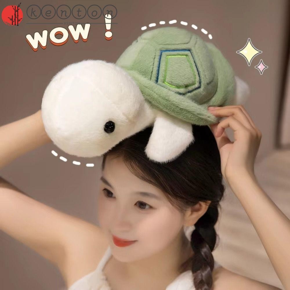 KENTON Tortoise Plush Toys, Stuffed Doll Fluffy Sea Turtle Stuffed Doll ...