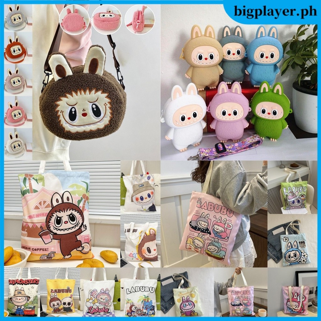 Labubu Cute Plush Crossbody Bag Cosmetic Bag Gift For Girlfriend ...