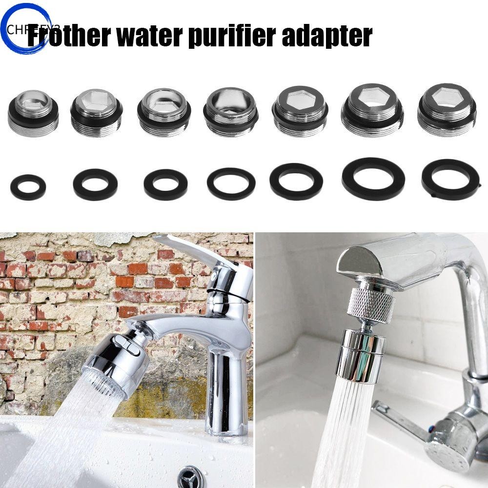 CHERRY3 Water Filter Adapter, Metal With Washer Faucet Adapter Set ...