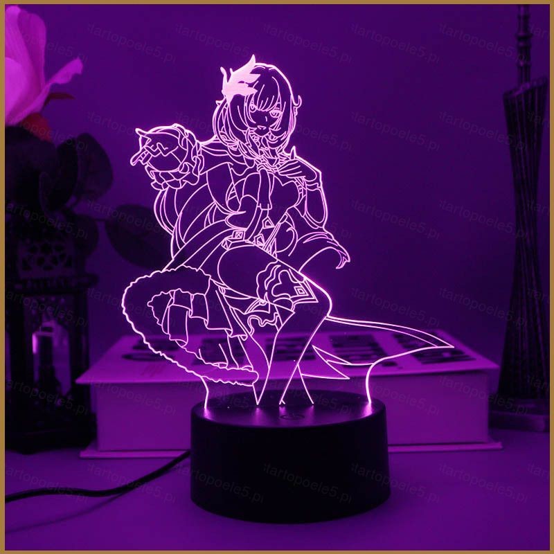 Sta5 Honkai: Star Rail Night Light Anime 3d Lamp Remote LED Charging ...
