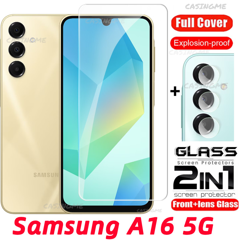 Samsung A17 5G A07 Full Cover Tempered Glass Flim For Samsung Galaxy A16 A26 A36 A56 4G 5G ...