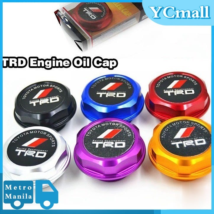 Oil Tank Cap for TOYOTA TRD Vehicle Oil Cap Oil Fuel Filter Engine Tank ...