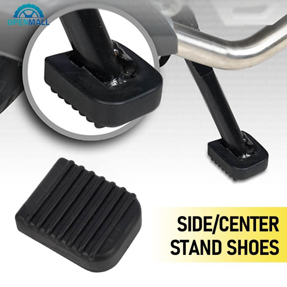OPENMALL Rubber Motorcycle Side Stand Pad Extension Scooter Bike ...