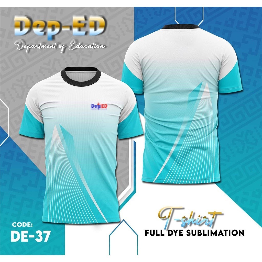 MATATAG T-SHIRT FULL SUBLIMATION DEPED BADGE PL-W1166 | Shopee Philippines