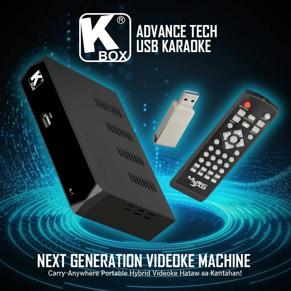 K Box K1 Advance Tech USB Karaoke With USB and SongBook | Shopee ...