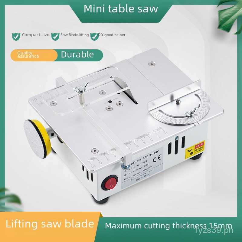 Jingwu Desktop Miniature Table Saw Mini Aluminum Alloy Small Chainsaw ...
