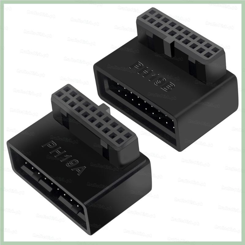 As Desktop Motherboard Usb3 0 19pin 20pin Socket 90 Degree Steering ...