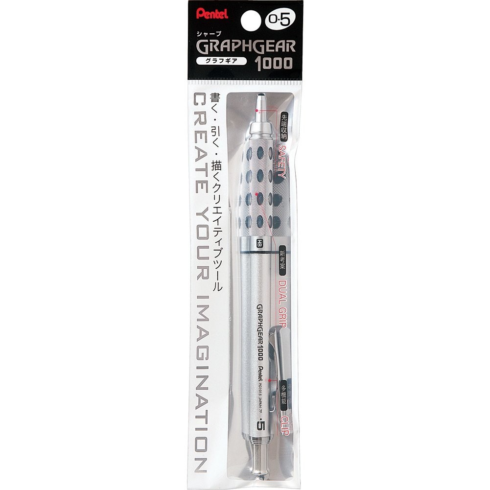 Pentel Mechanical Pencil Graph Gear 1000 XPG1015 | Shopee Philippines