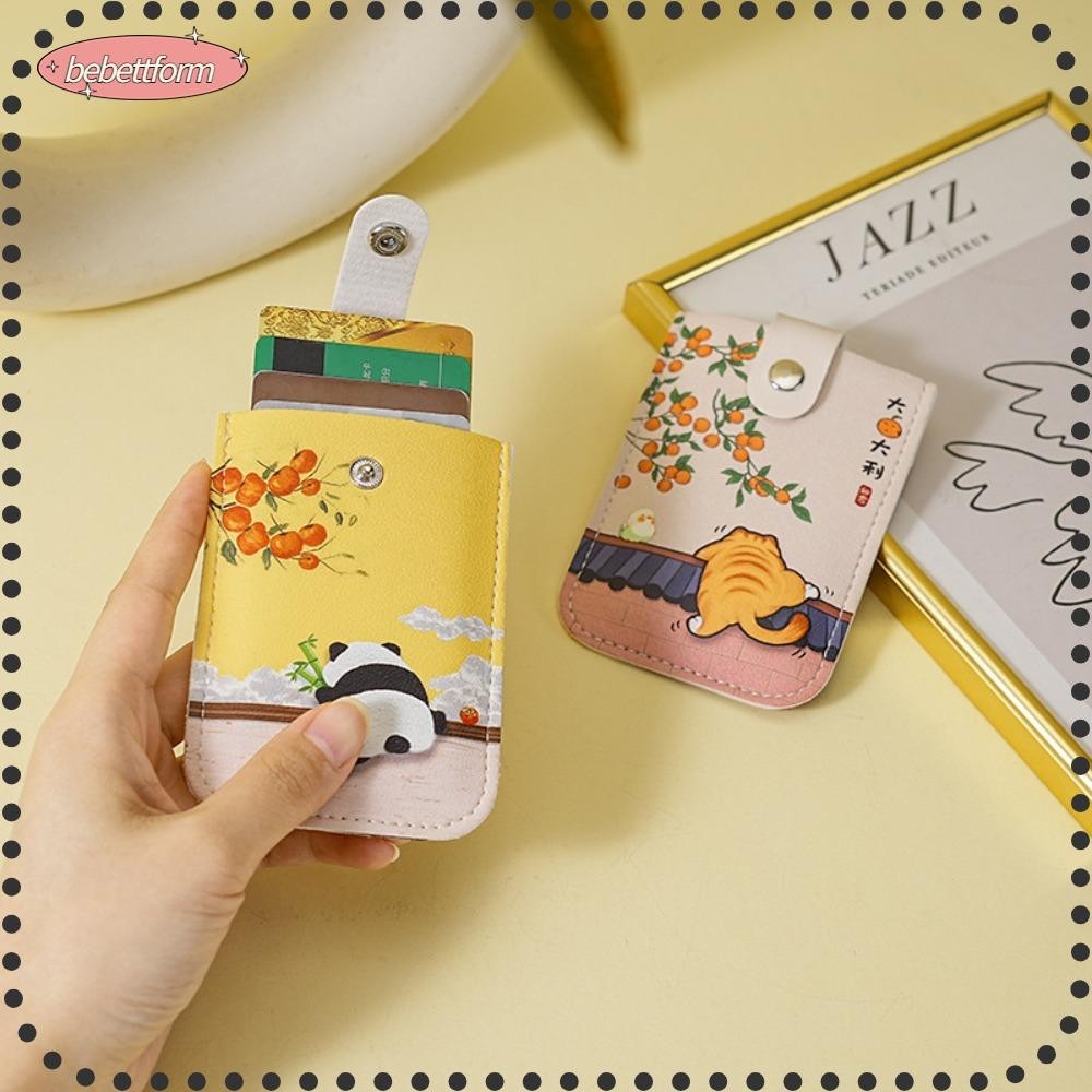 LUCKY Mini Card Wallet, Laminated Concealed 6 Card Pockets ID Card ...