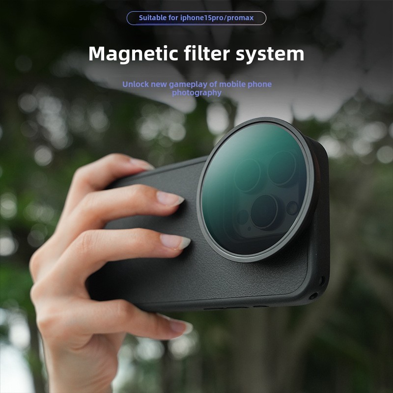Suitable for iPhone 15 Pro Max Mobile Phone Photography Set Polarizer ...