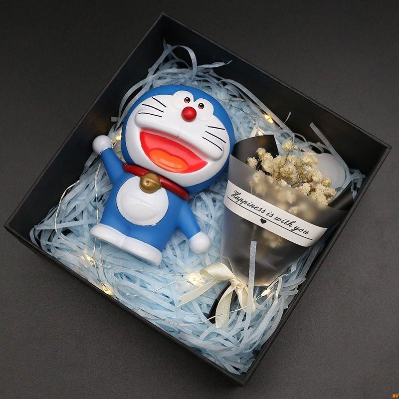 Blue Fatty Large Doraemon Doraemon Gift Box Tanabata Graduation Season ...