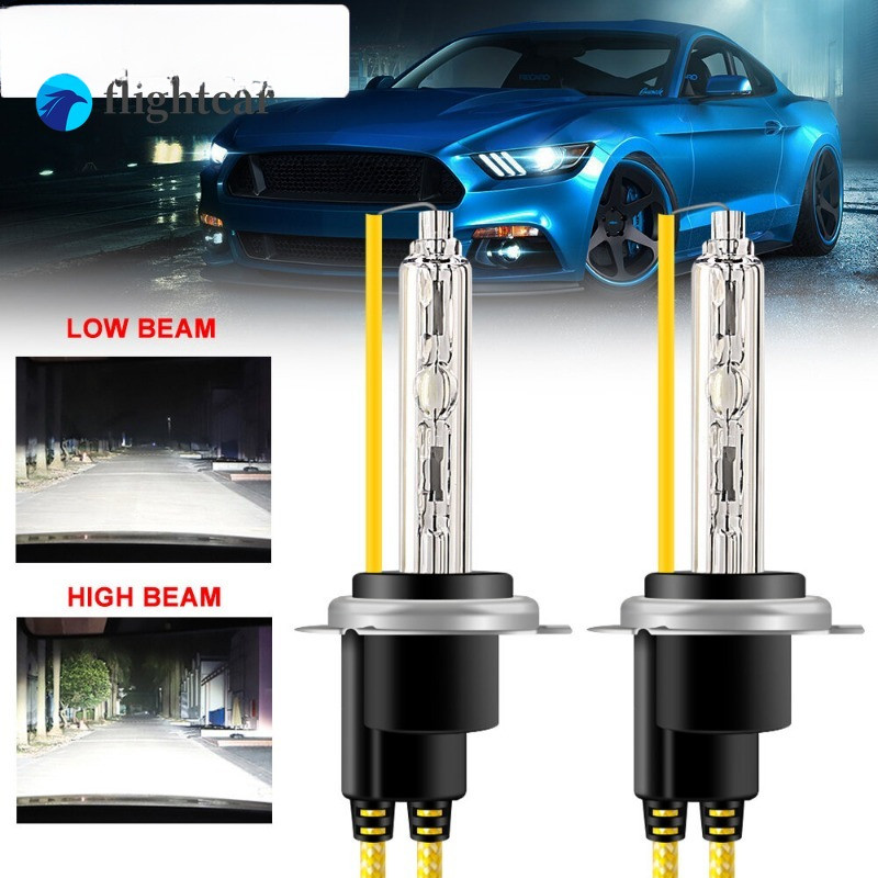 FT 2PCS HID Xenon Bulb Car Xenon Bulb Car Light HID Xenon Headlight ...