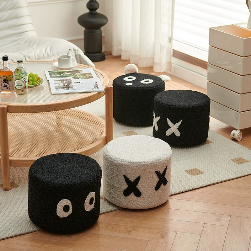 Household Small Stool Entrance Creative Low Stool Living Room Mario ...