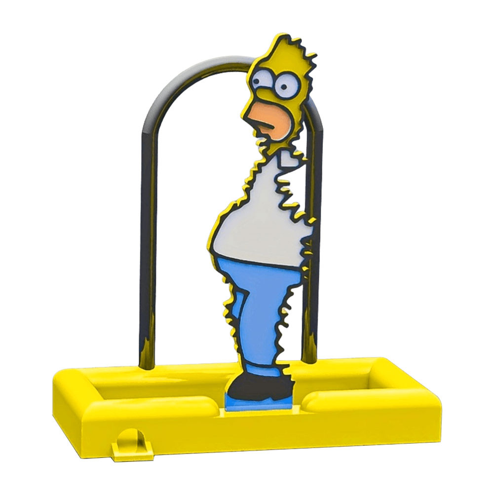 sportfront Homer Simpson Sponge Holder - The Simpsons Bush Meme Gift ...