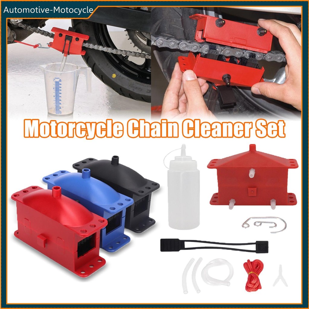 Motorcycle Chain Cleaner Motorcycle Cable Lube Tool Motorcycle Chain ...