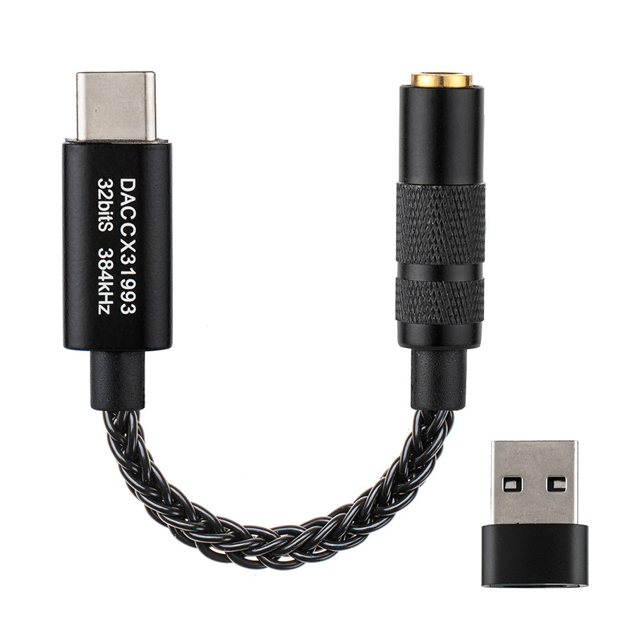 CX31993 USB DAC Audio Amplifier Type C To 3.5mm Headphone Amplifier ...