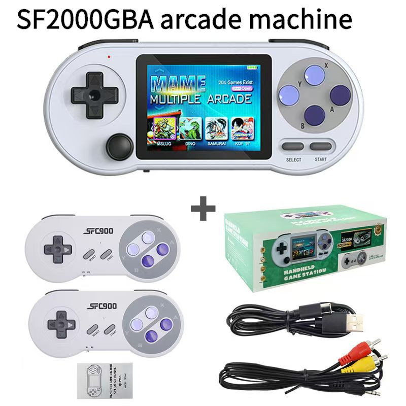 [2025]Foreign Trade Cross-Border Classic Open Source Retro SF2000GBA ...