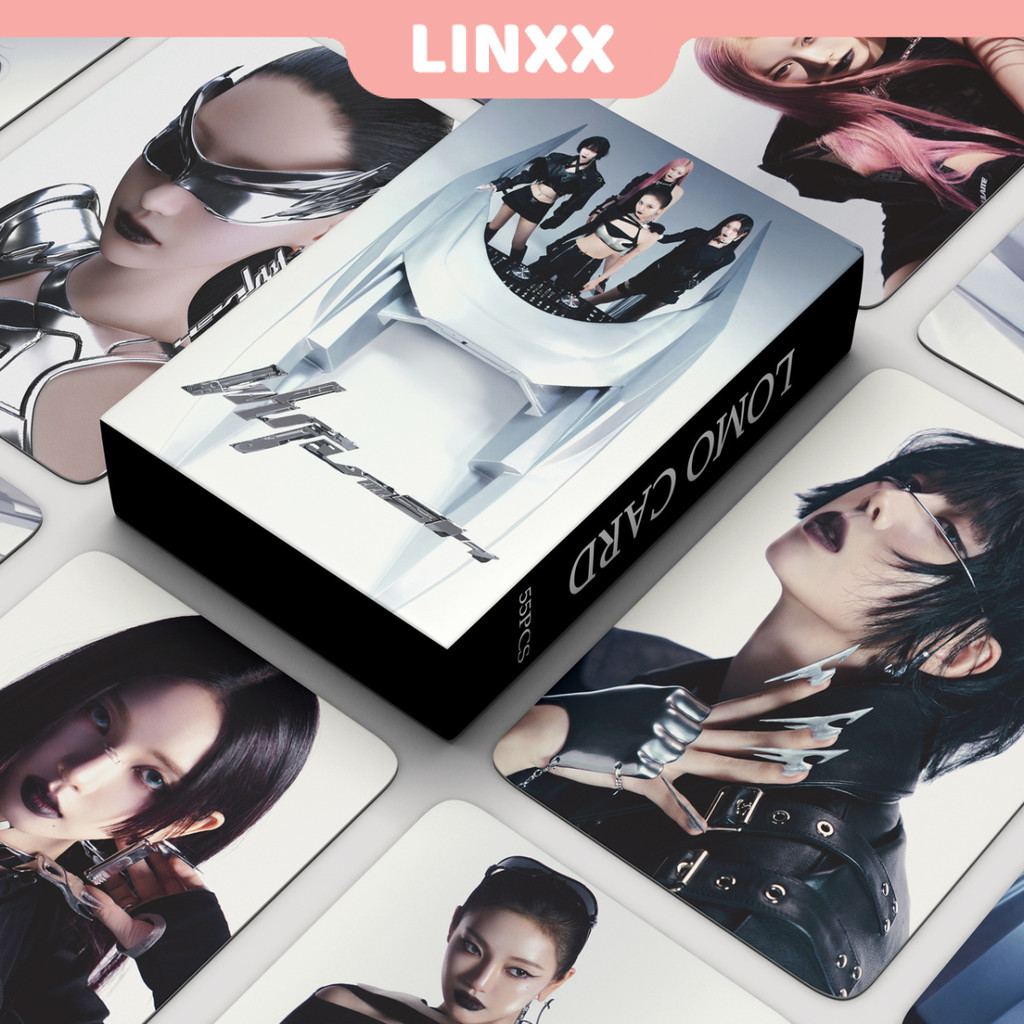 LINXX 55 Pcs AESPA Whiplash Album Lomo Card Kpop Photocards Postcards ...
