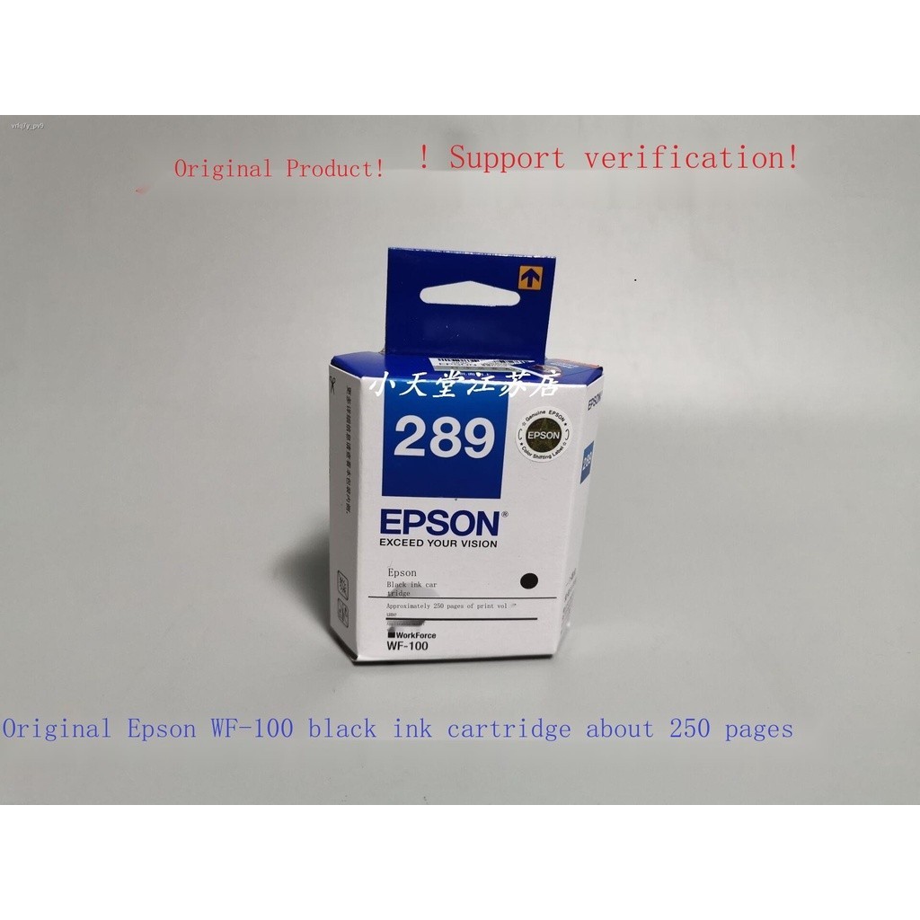 COD/original Epson t289 T290 WF-100 WF-110 printer ink cartridge ...