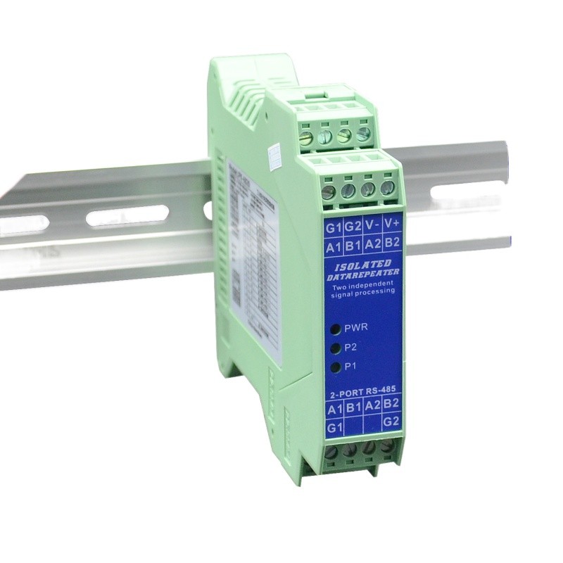 ︼Dual-channel RS485 signal amplification repeater photoelectric ...