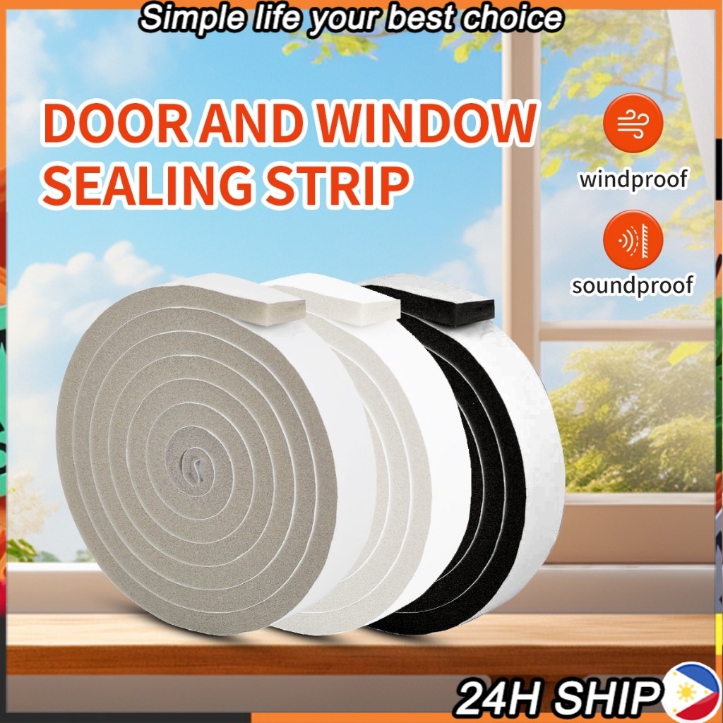 2M Door Window Durable Waterproof Sealing Ponge Strips Windproof Sound ...