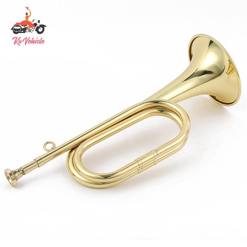 [Whstrong] Cavalry Trumpet Brass Bugle Marching Bugle Scouting Trumpet ...