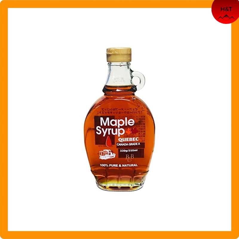Boiron and Bon Canada No.1 Maple Syrup, from Medium to Pure Maple Syrup ...