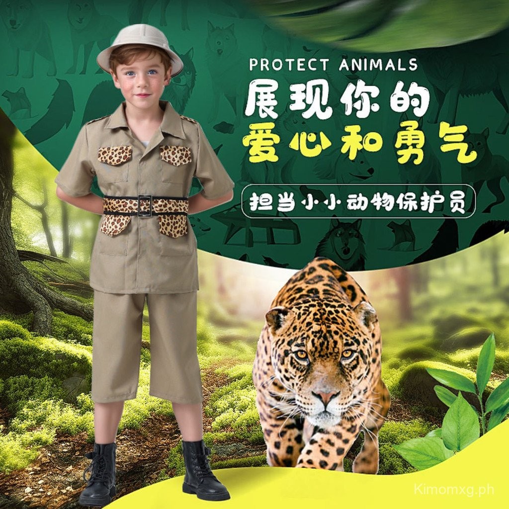 Children's Jungle Explorer Wildlife Ranger Professional Role Play ...