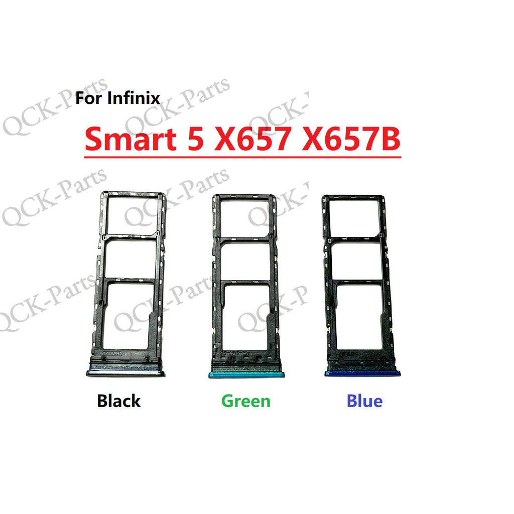 For Infinix Smart 5 X657 X657B X657C SIM Card Tray Holder Replacement ...