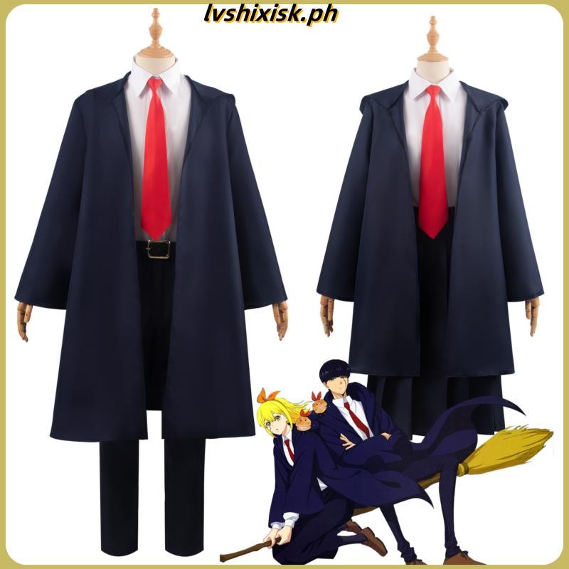 Mashle: Magic and Muscles Mash Burnedead Cos Magic Cloak Uniform Anime ...