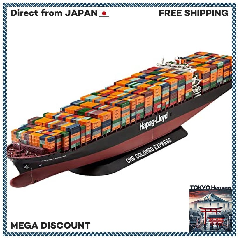 Revell Container Ship Colombo Express Plastic Model 1/700 Scale 05152 ...